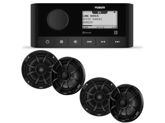 Click here for Fusion MS-RA60 Marine Stereo With 2 Pair of Wet So... prices