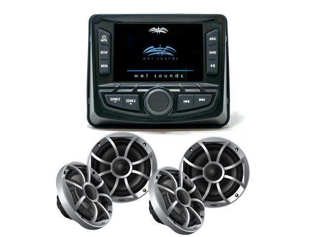 Click here for Wet Sounds WS-MC-2 Marine Radio with 2 Pairs Wet S... prices