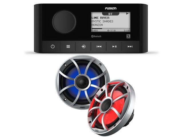 Click here for Fusion MS-RA60 Marine Stereo With 1 Pair of Wet So... prices