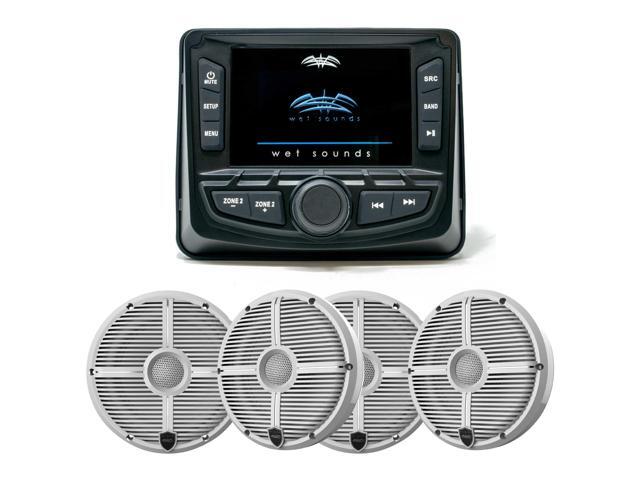 Click here for Wet Sounds WS-MC-2 Marine Radio with 2 Pairs Wet S... prices
