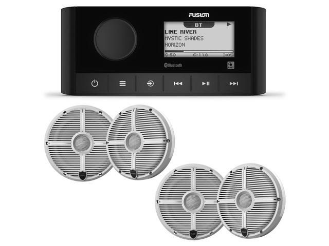 Click here for Fusion MS-RA60 Marine Stereo With 2 Pair of Wet So... prices