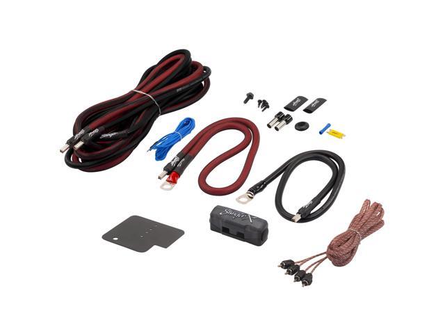 Click here for Stinger STXKJW4 Underseat Amplifier 4-gauge Wiring... prices