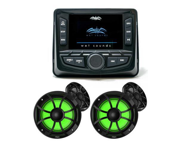 Click here for Wet Sounds WS-MC-2 Marine Radio with 2 Pairs Wet S... prices