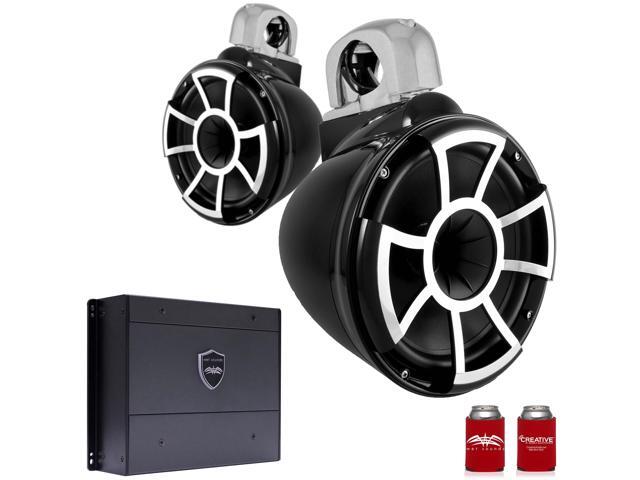 Click here for Wet Sounds REV10B-FC-SA 10 Black Tower Speakers wi... prices