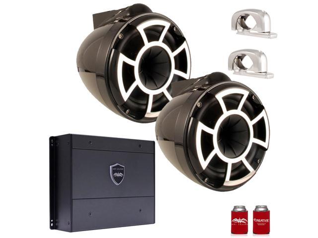 Click here for Wet Sounds REV8B-SC 8 Black Tower Speakers with St... prices