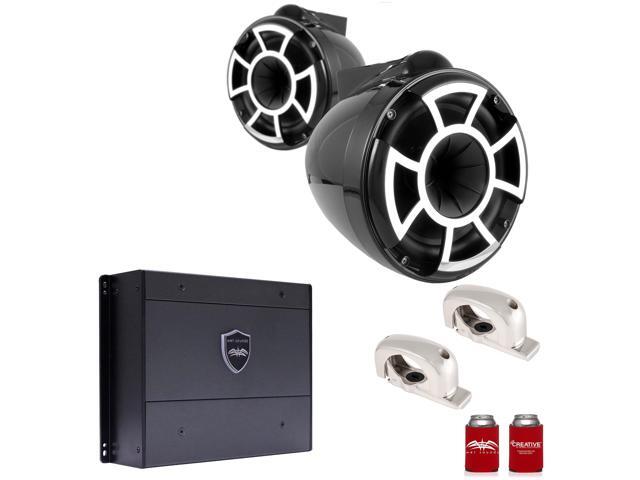 Click here for Wet Sounds REV8B-FMINI 8 Black Tower Speakers with... prices