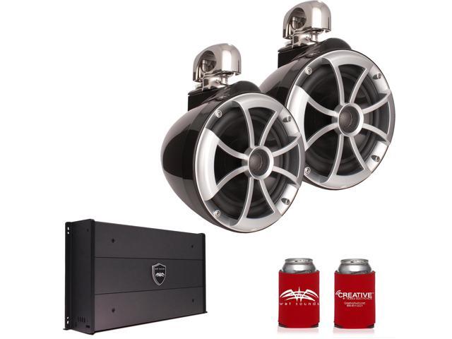 Click here for Wet Sounds ICON8B-SC 8 Black Tower Speakers with S... prices