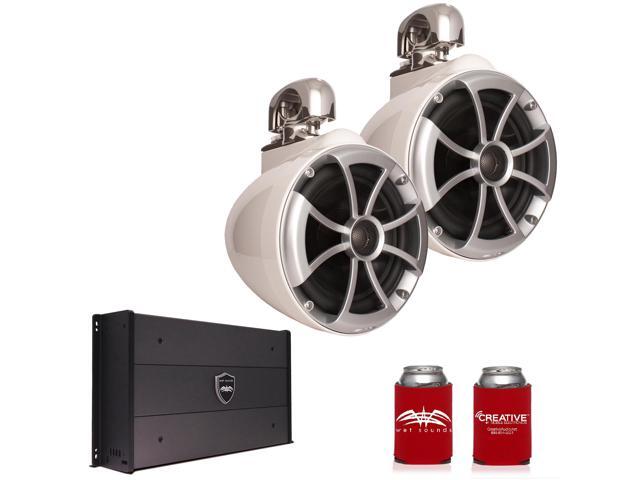 Click here for Wet Sounds ICON8W-SC 8 White Tower Speakers with S... prices