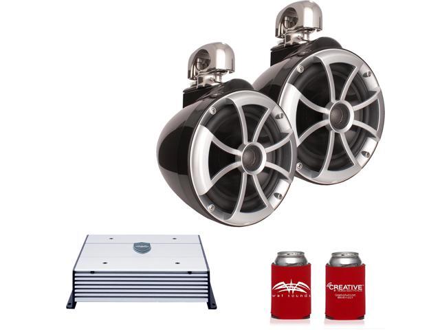 Click here for Wet Sounds ICON8B-SC 8 Black Tower Speakers with S... prices