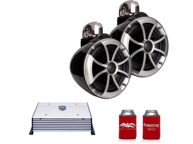 Click here for Wet Sounds ICON8B-FC 8 Black Tower Speakers with S... prices