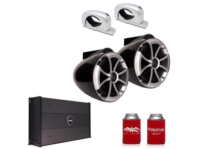 Click here for Wet Sounds ICON8B-FC-SA 8 Black Tower Speakers wit... prices