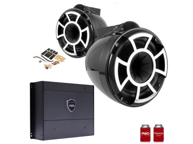 Click here for Wet Sounds REV8B-X 8 Black Tower Speakers with X-M... prices