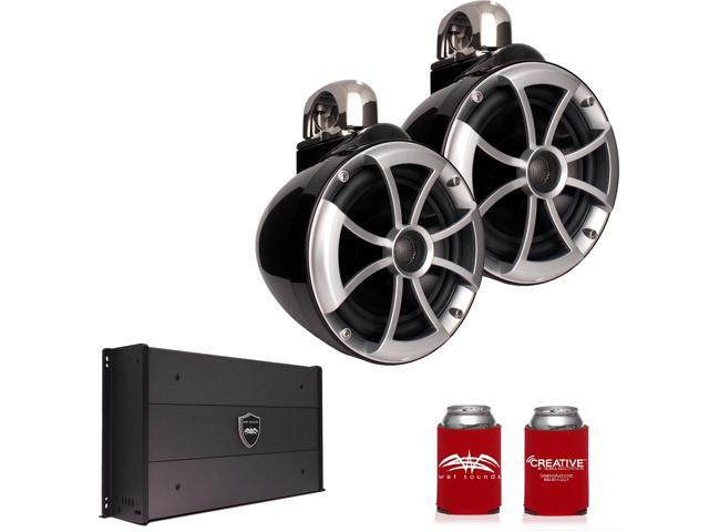 Click here for Wet Sounds ICON8B-FC 8 Black Tower Speakers with S... prices