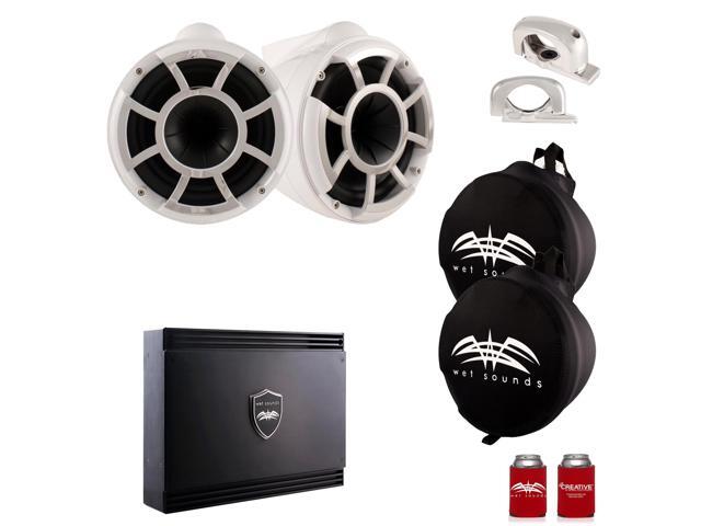 Click here for Wet Sounds White REV 10 Fixed Clamp Tower Speakers... prices