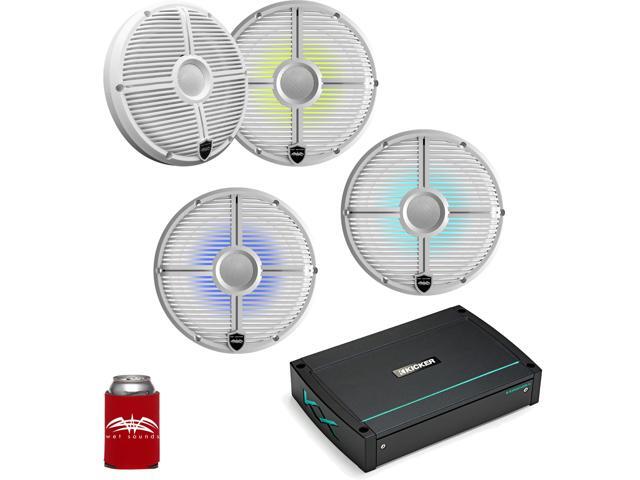 Click here for Wet Sounds - Two Pairs Of RECON8-XWW-RGB White LED... prices