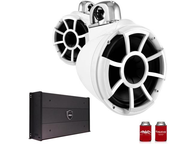 Click here for Wet Sounds REV10W-FC 10 White Tower Speakers with... prices