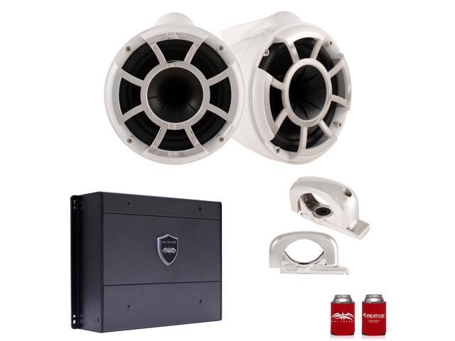 Click here for Wet Sounds REV8W-FC 8 White Tower Speakers with St... prices