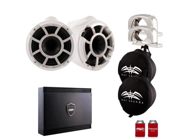 Click here for Wet Sounds REV10W-SC White REV 10 Swivel Clamp Tow... prices