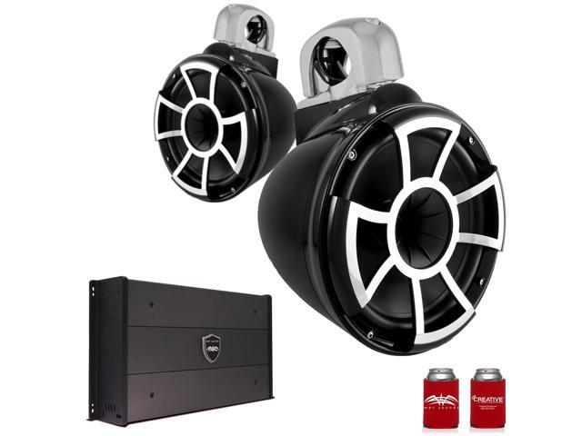 Click here for Wet Sounds REV10B-FC-SA 10 Black Tower Speakers wi... prices