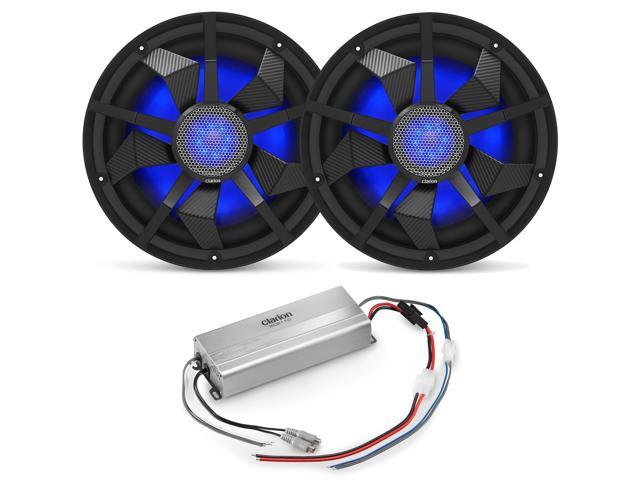 Click here for Clarion Marine Subwoofer Amplifier Bundle - Two 12... prices