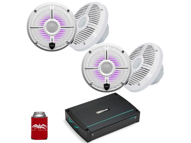 Click here for Wet Sounds - Two Pairs Of RECON 6-XWW RGB White LE... prices