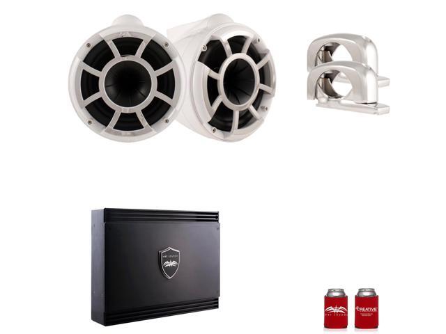 Click here for Wet Sounds REV10W-SC White REV 10 Swivel Clamp Tow... prices