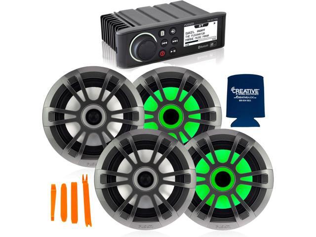 Click here for Fusion MS-RA70N Marine Receiver with 2 Pairs of Fu... prices