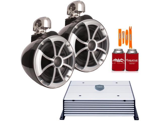 Click here for Wet Sounds ICON8B-SC Black 8 Tower Speakers with S... prices