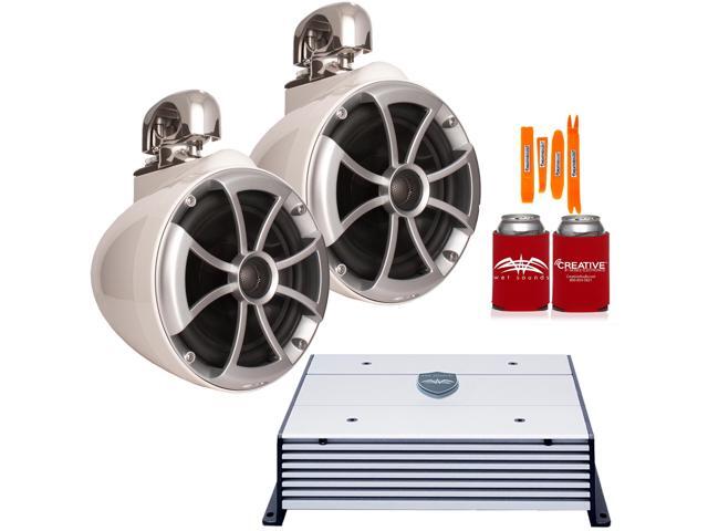 Click here for Wet Sounds ICON8W-SC WHITE 8 Tower Speakers with S... prices