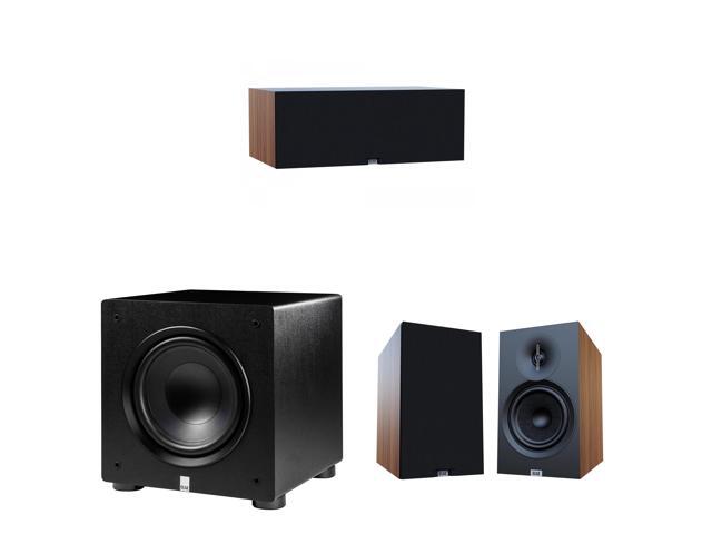 Click here for Elac Debut 3.0 Walnut 6.5 Inch Book Shelves With 6... prices