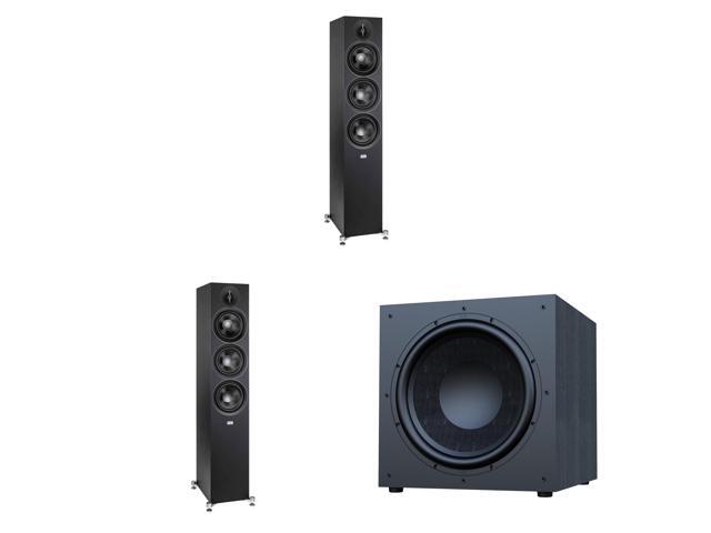 Click here for Elac Debut 3.0 Df63 Black Tower Speakers (Pair) Wi... prices