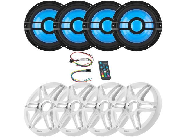 Click here for Clarion (4) CMSP-101RGB-2 10 Marine 2-Ohm Subwoofe... prices