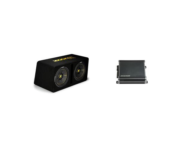 Click here for Kicker Dual 12 Inch Comp Bass Package 44DCWC122 wi... prices
