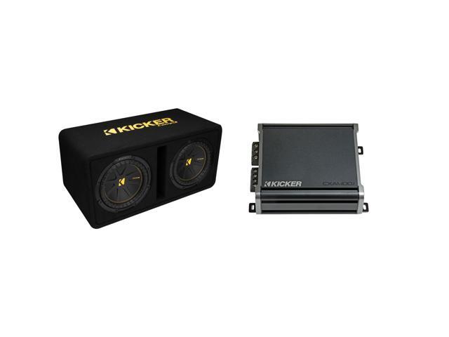 Click here for Kicker Dual 10 Inch Comp Bass Package 50DCWC102 wi... prices