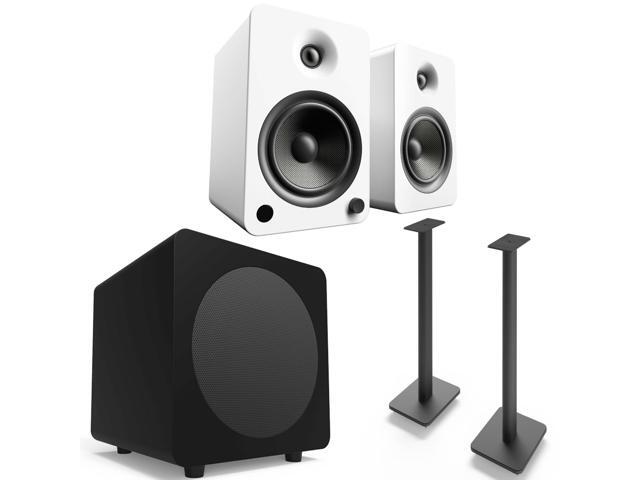 Click here for Kanto YU6MW YU6 Matte White 200 W Speakers (Pair)... prices