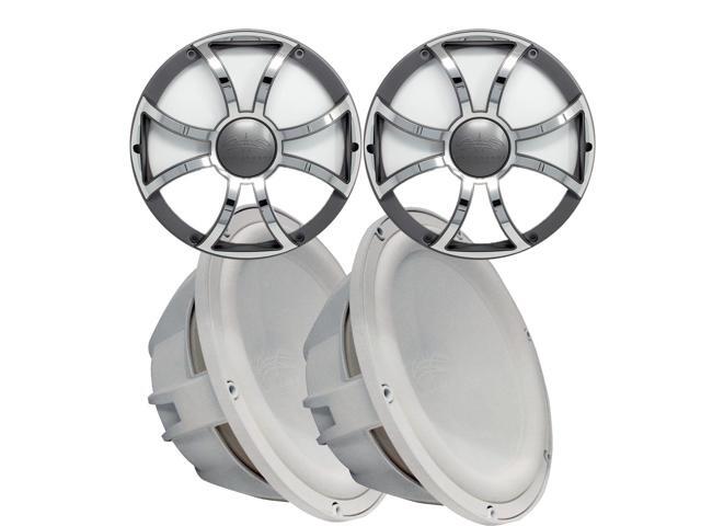 Click here for Two Wet Sounds Revo 12 Subwoofers & Grills - White... prices