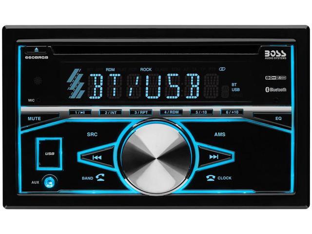Click here for Boss 660BRGB Double-DIN  CD/MP3 Player Bluetooth prices