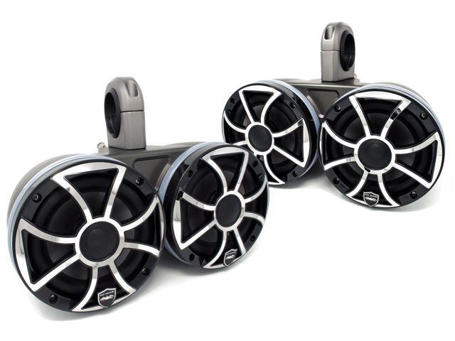 Click here for Two Pairs of Wet Sounds REVO6-XSB-SS Black 6.5 LED... prices