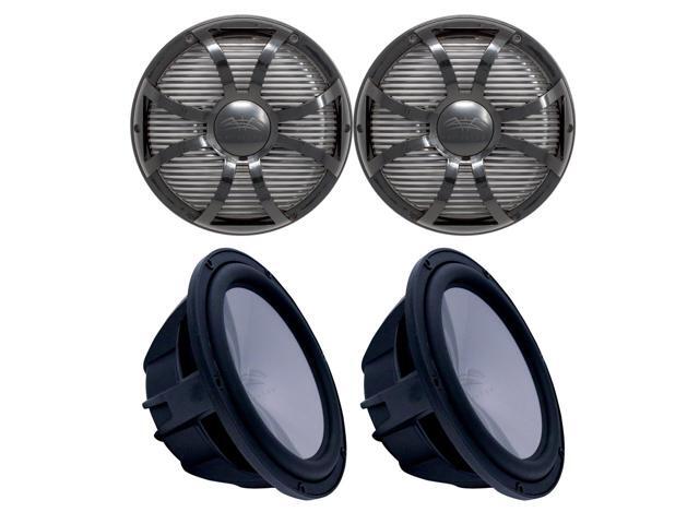 Click here for Two Wet Sounds Revo 10 Subwoofers & Grills - Black... prices