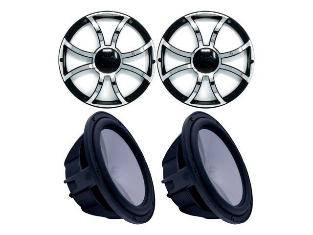 Click here for Two Wet Sounds Revo 10 Subwoofers & Grills - Black... prices