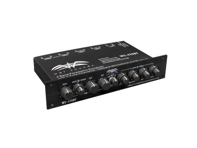 Click here for Wet Sounds WS-420BT 4-Band Parametric EQ with Blue... prices