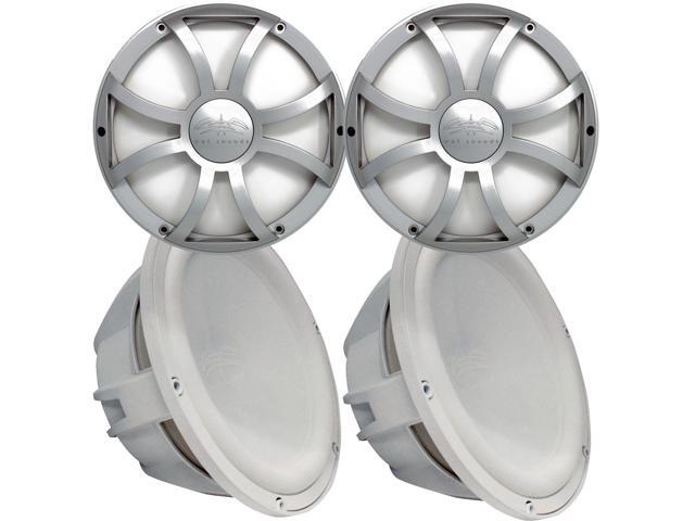 Click here for Two Wet Sounds Revo 12 Subwoofers & Grills - White... prices