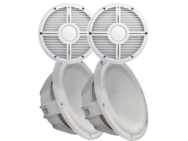 Click here for Two Wet Sounds Revo 12 Subwoofers & Grills - White... prices