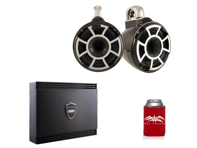 Click here for Wet Sounds REV10B-FC Black REV 10 Fixed Clamp Towe... prices