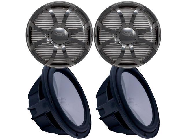 Click here for Two Wet Sounds Revo 12 Subwoofers & Grills - Black... prices