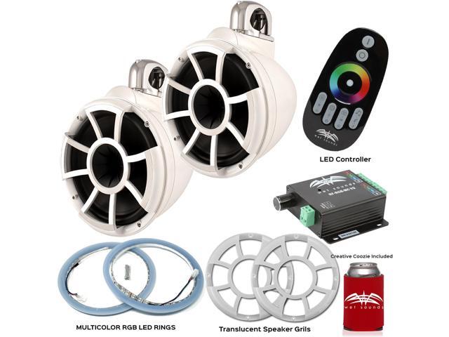 Click here for Wet Sounds REV10W-FC Fixed Clamp Tower Speakers wi... prices