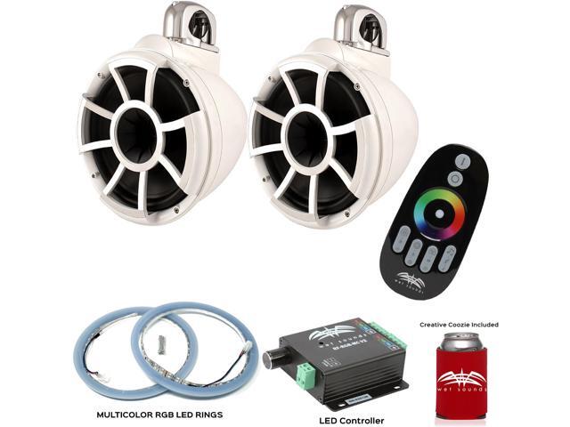 Click here for Wet Sounds REV10W-FC Fixed Clamp Tower Speakers wi... prices