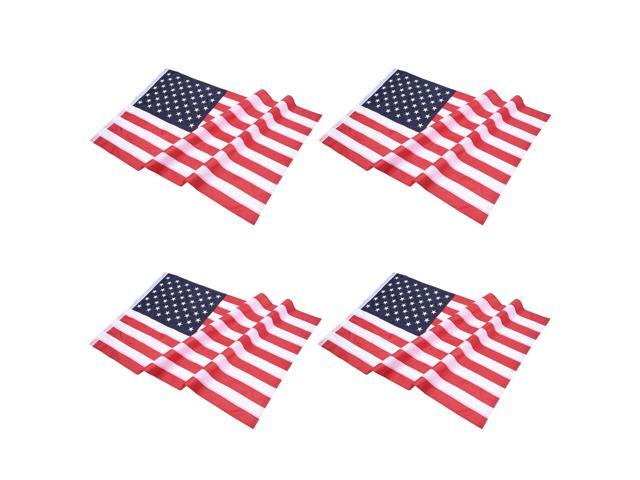 Click here for 4x6 Ft US Flag Sewn Stripes Polyester Oxford Fabri... prices
