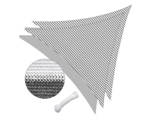 Click here for Yescom 2 Pack 25 Ft 97 UV Block Triangle Sun Shade... prices