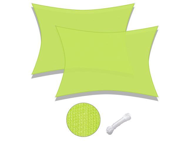 Click here for Yescom 2 Pack 19x13 Ft 97 UV Block Rectangle Sun S... prices
